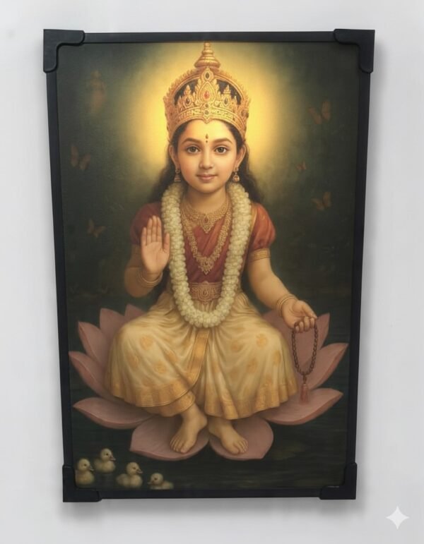 Sri Balambika HD Photo Frame 8x12 Inch | Matt Laminated Finish | Hindu ...